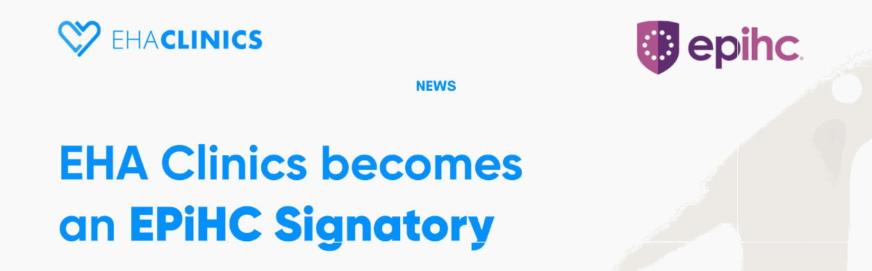 EHA Clinics Becomes An EPiHC Signatory. | EHA Clinics