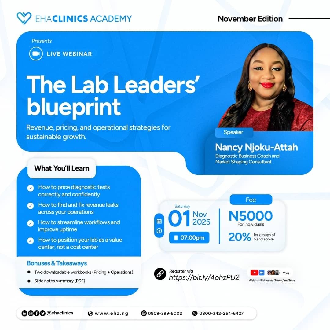 Indispensable: The Lab Leaders' Blue Print | EHA Clinics